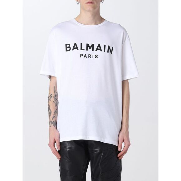 Balmain | Sweaters | Balmain Tshirt Men White | Poshmark